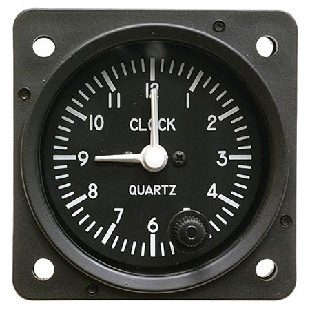 Mid-Continent Instr & Avionics MD90 Clock (Electric, Quartz analog) MD-90